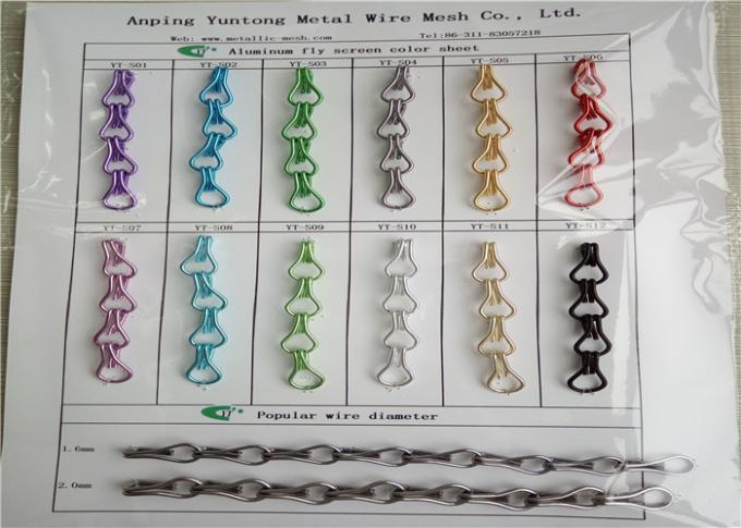 Anodized Fly Screen Chain Curtain